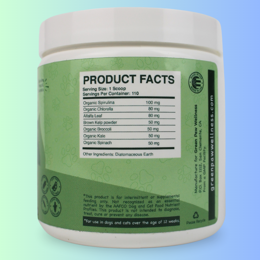 Greens Superfood Blend for Dogs & Cats | Powder – Your Signature ...